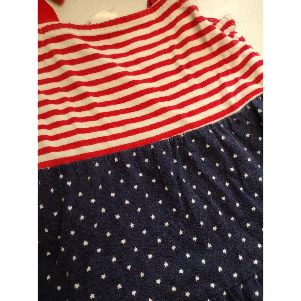 Gymboree | Dresses | Gymboree Girls 3t Red White Blue Stars Stripes ...